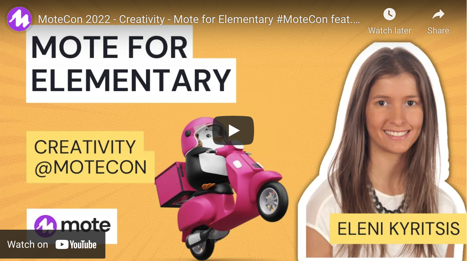 Eleni Kyritsis-Mote for Elementary